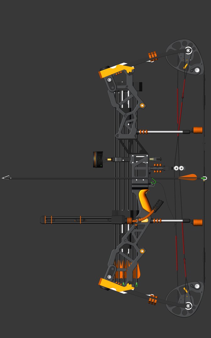 Compound Bow 3d Max