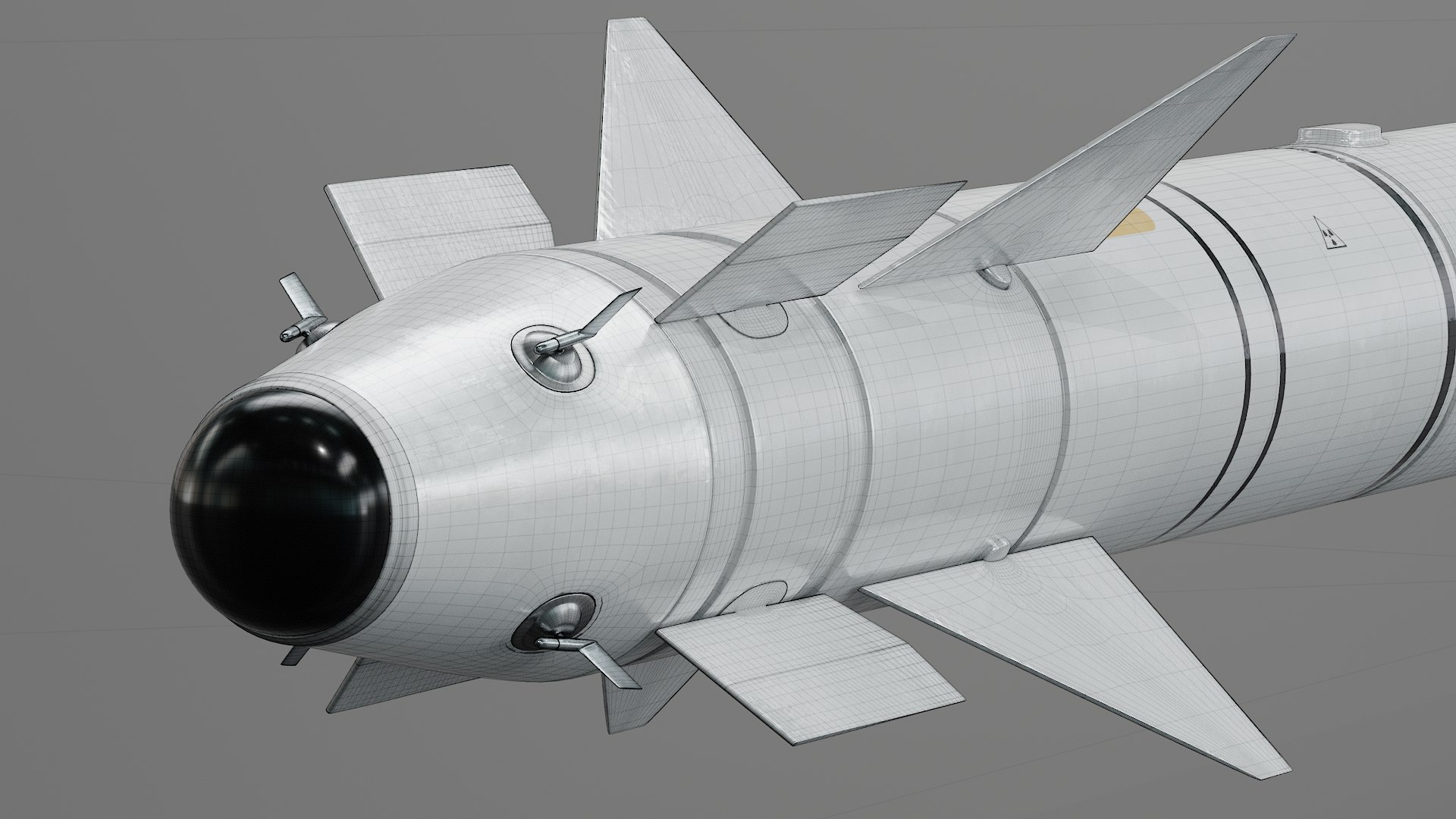 3D R73 Vympel Air-to-air Missile - TurboSquid 2394814