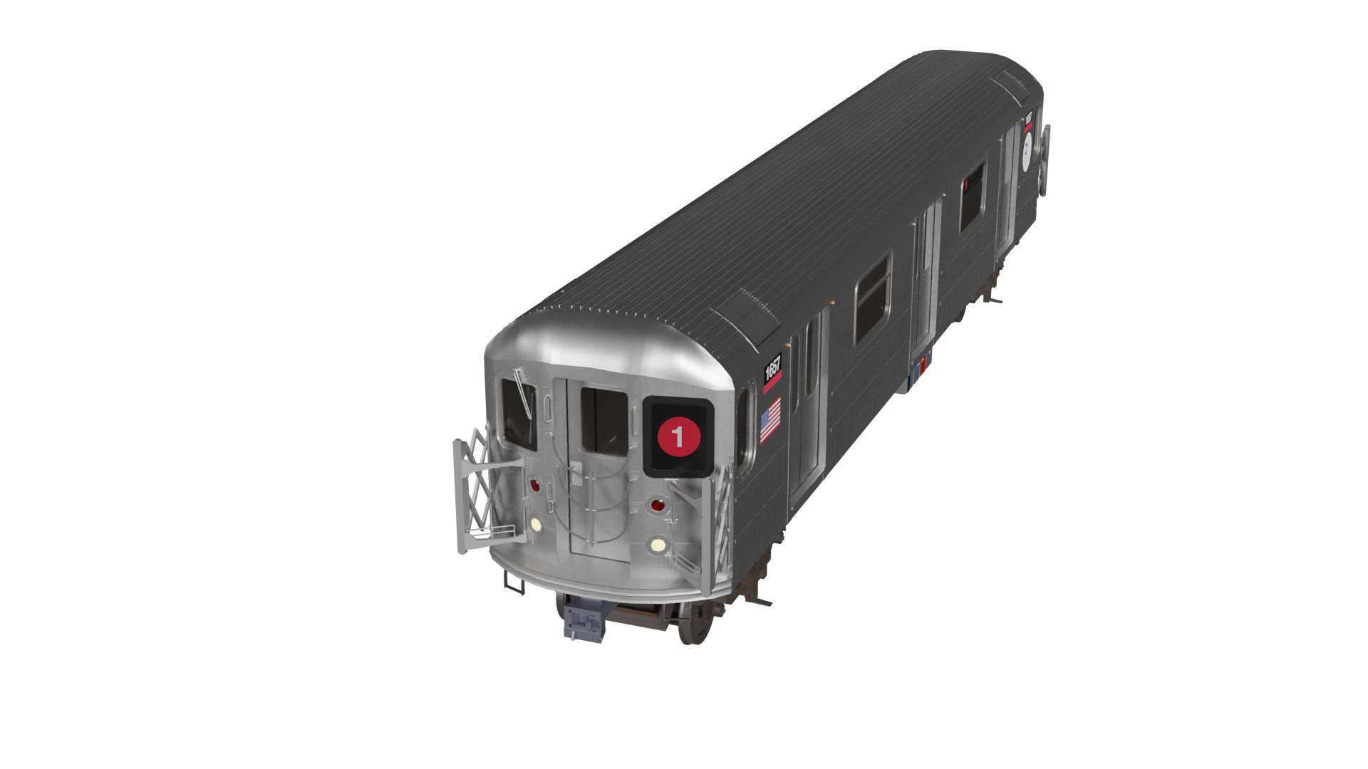 R62a Subway Train Nyc Model - TurboSquid 1630844