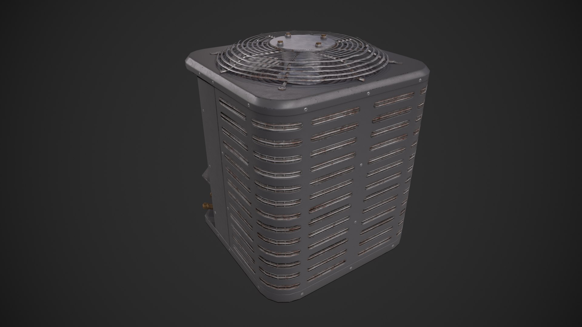 3D Air Conditioning Condenser Unit - TurboSquid 1950009