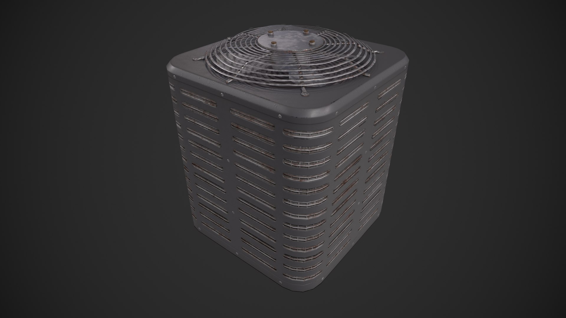 3D Air Conditioning Condenser Unit - TurboSquid 1950009