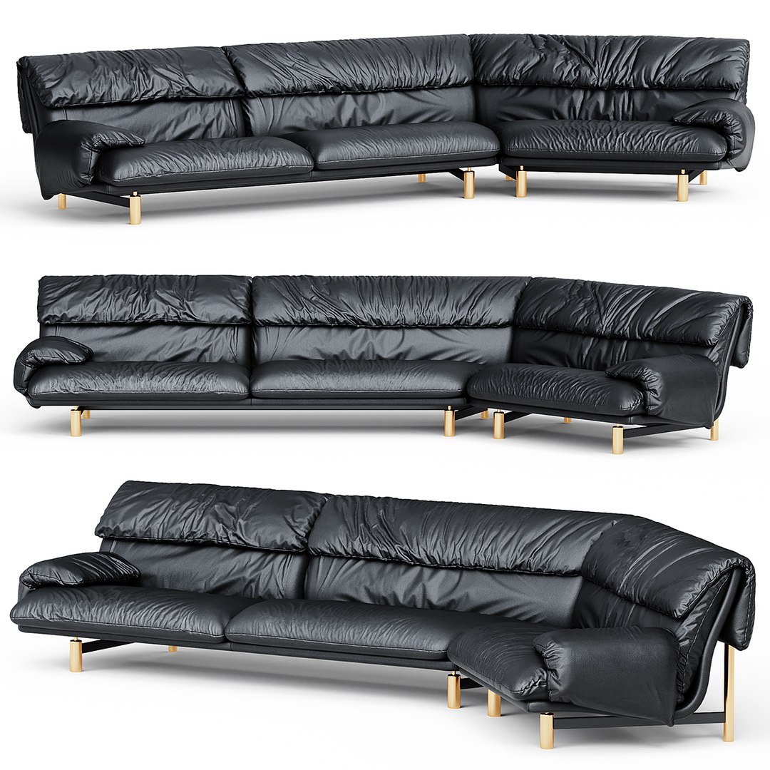 Baxter JO Sofa 3D model - TurboSquid 2158108