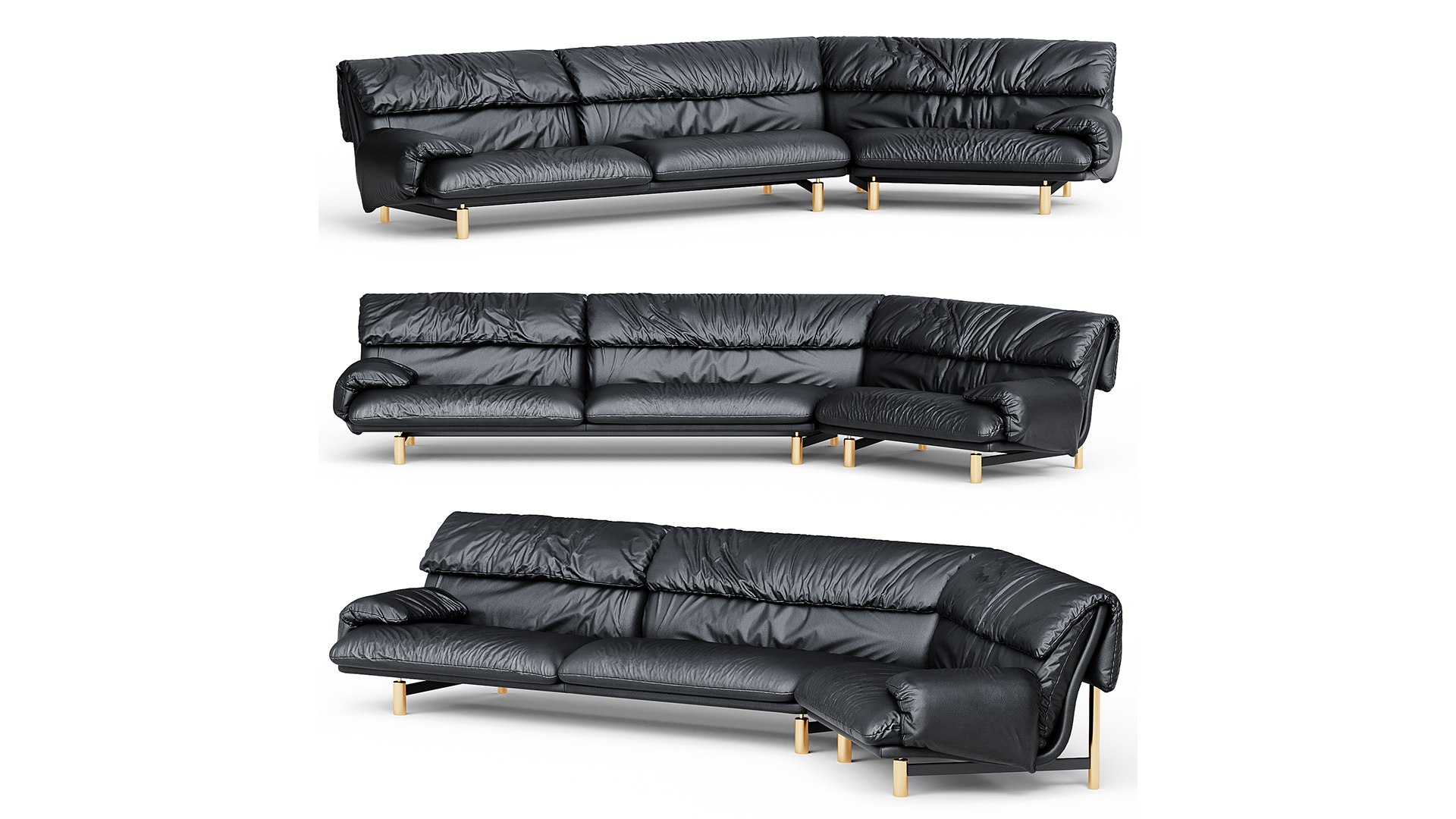 Baxter JO Sofa 3D model - TurboSquid 2158108