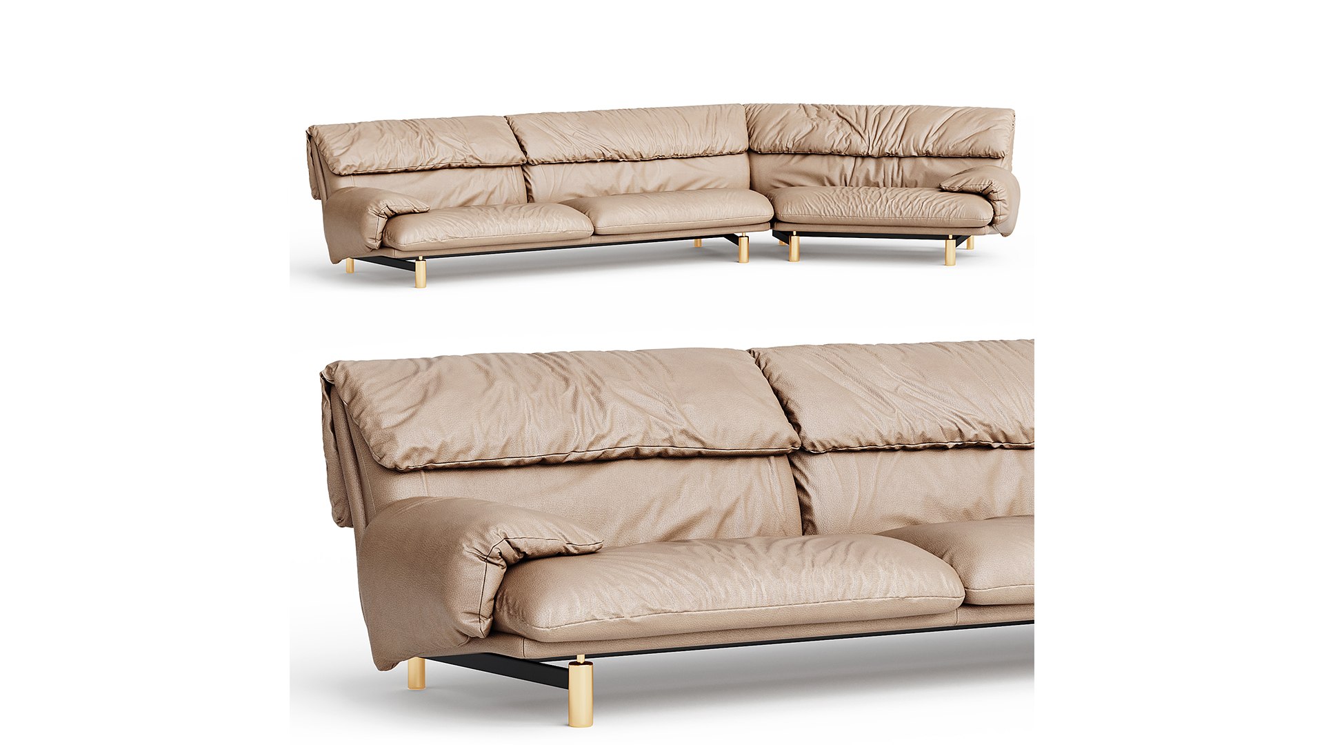 Baxter JO Sofa 3D model - TurboSquid 2158108