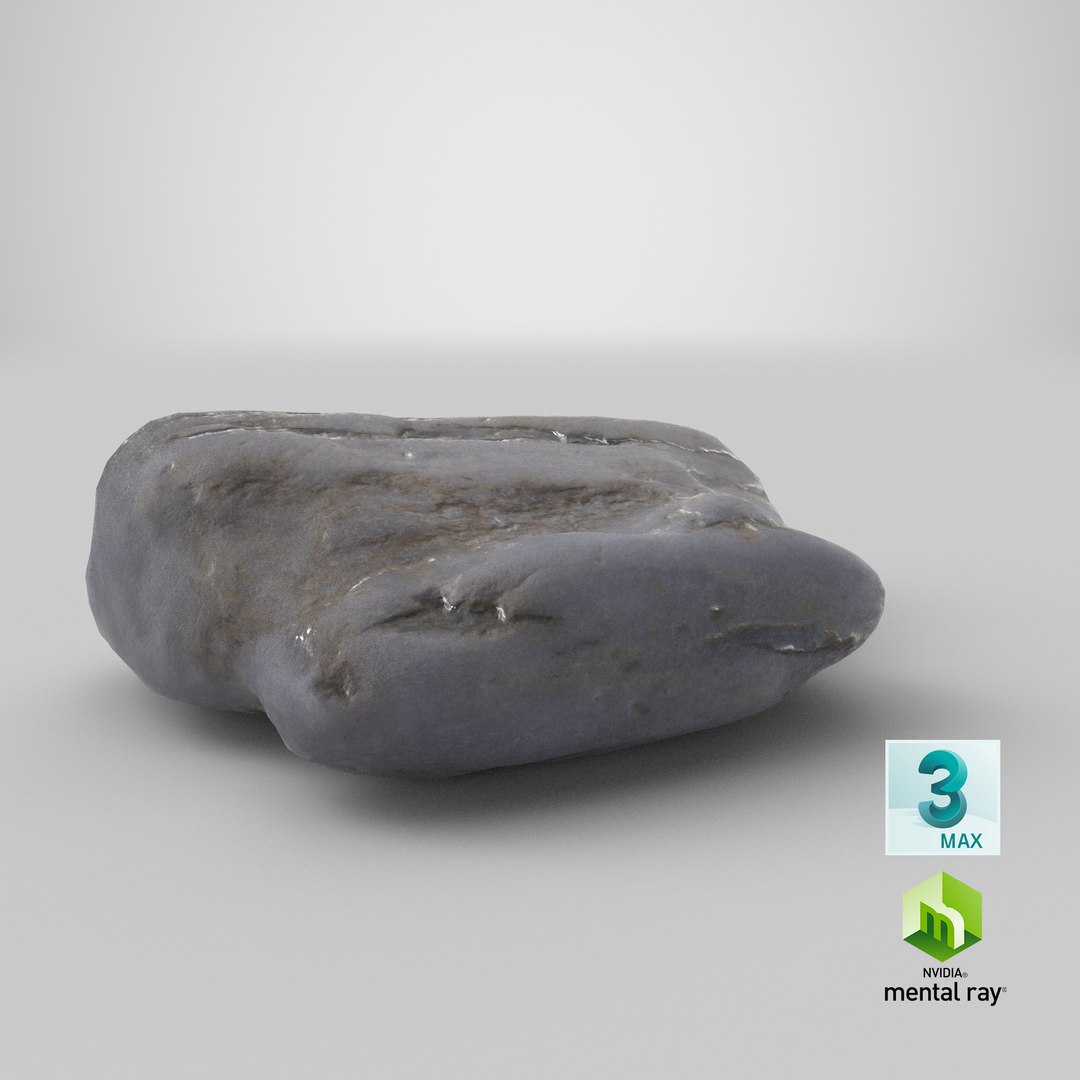 3D Sea Shore Stone 14 model - TurboSquid 1958358