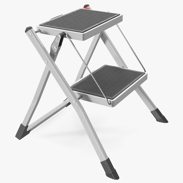 modelo 3d Steel Step Stool - TurboSquid 2086654