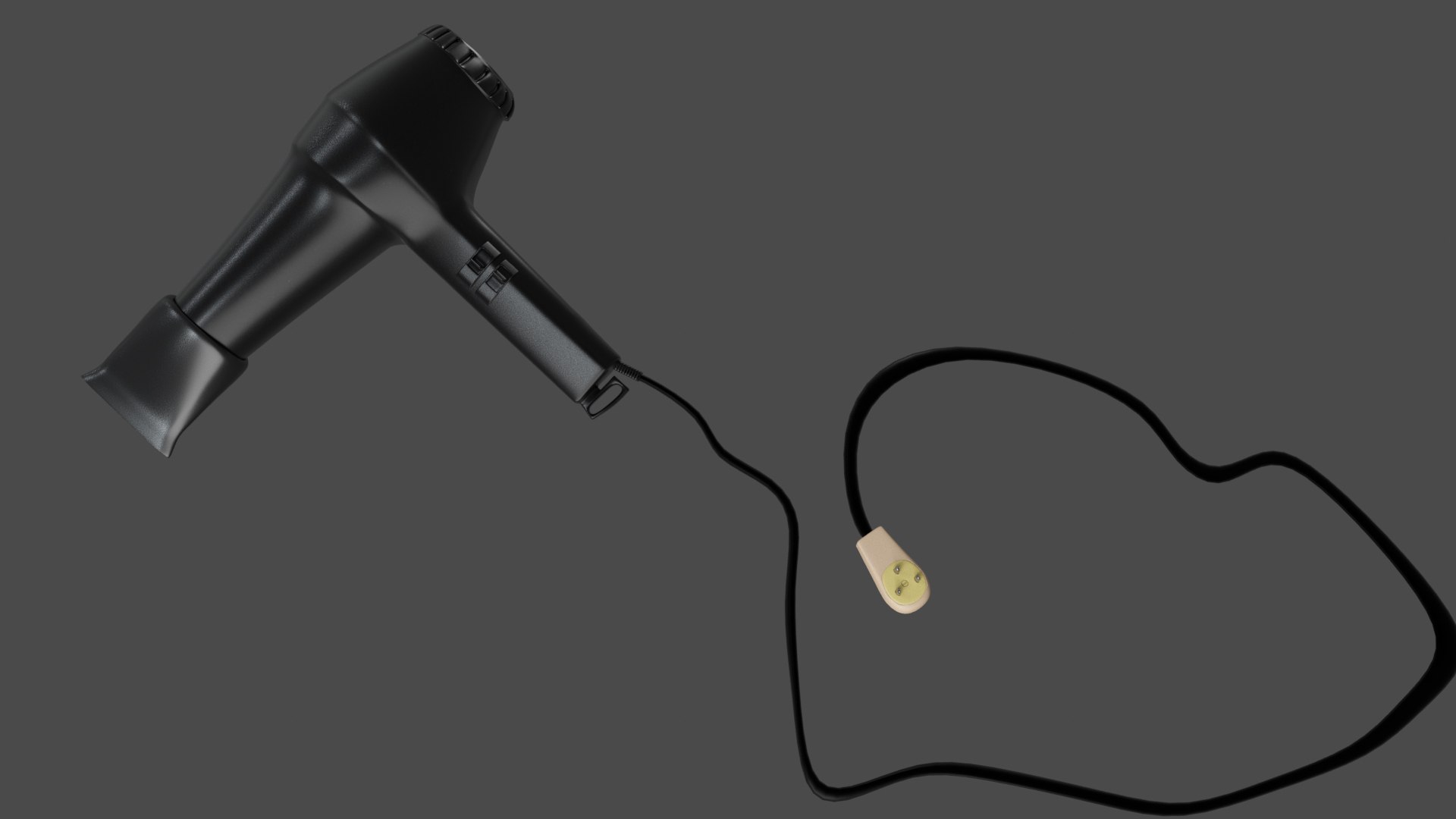 3D Hair Dryer Fan - TurboSquid 1689864