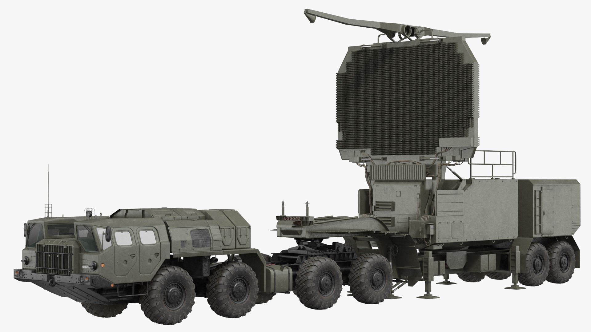 Maz 74106 64n6 big 3D model - TurboSquid 1650710