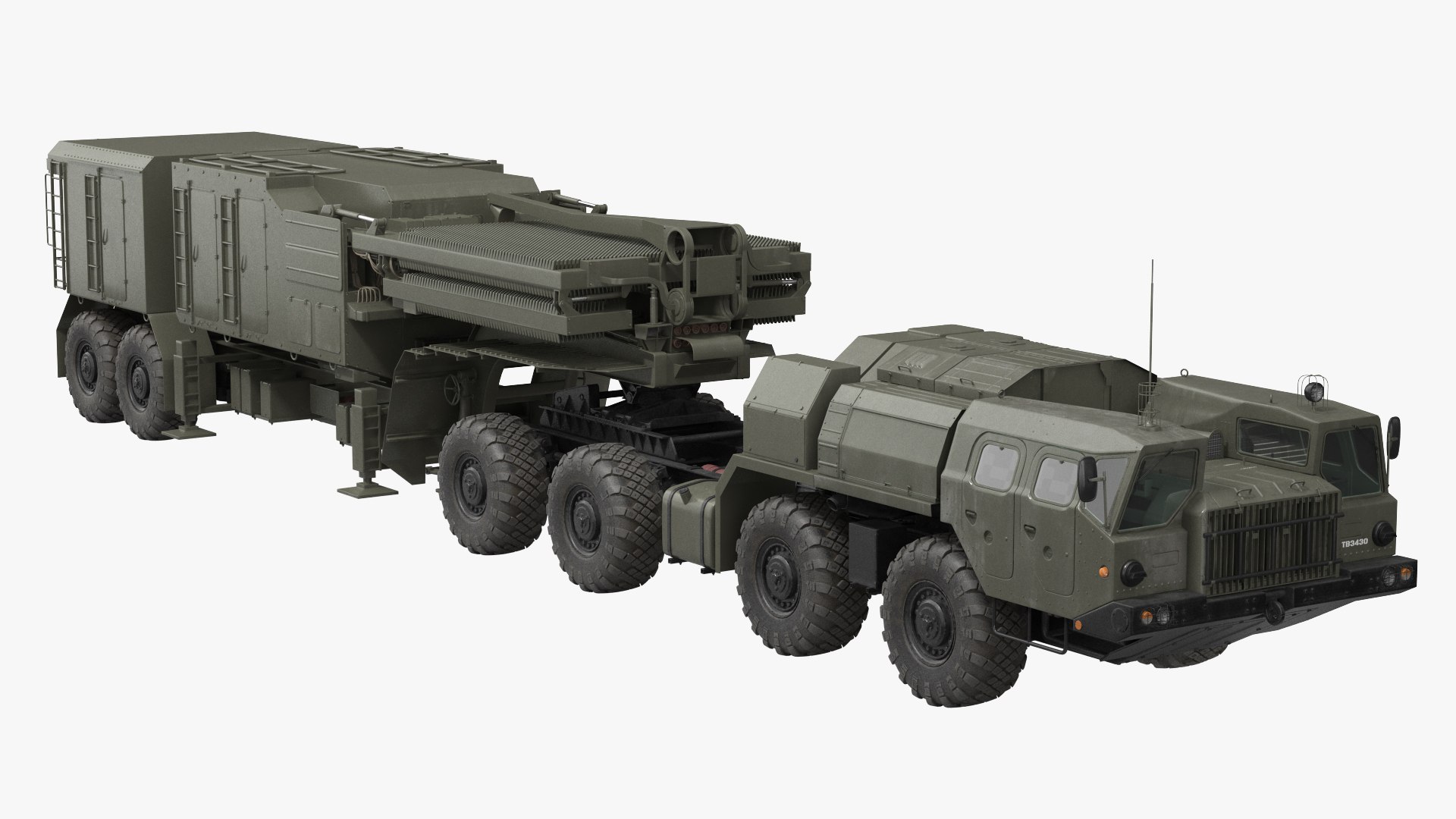 Maz 74106 64n6 big 3D model - TurboSquid 1650710