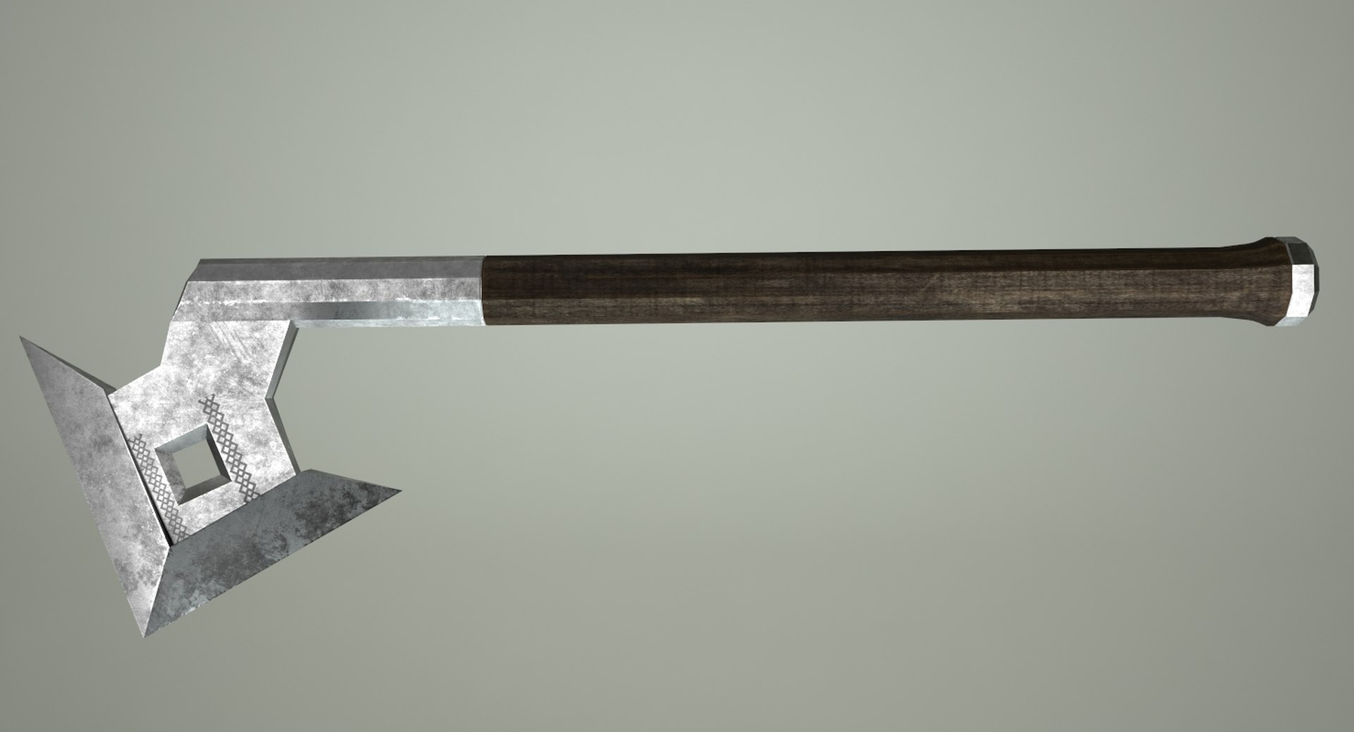 Battle Axe 3D Model - TurboSquid 1315958