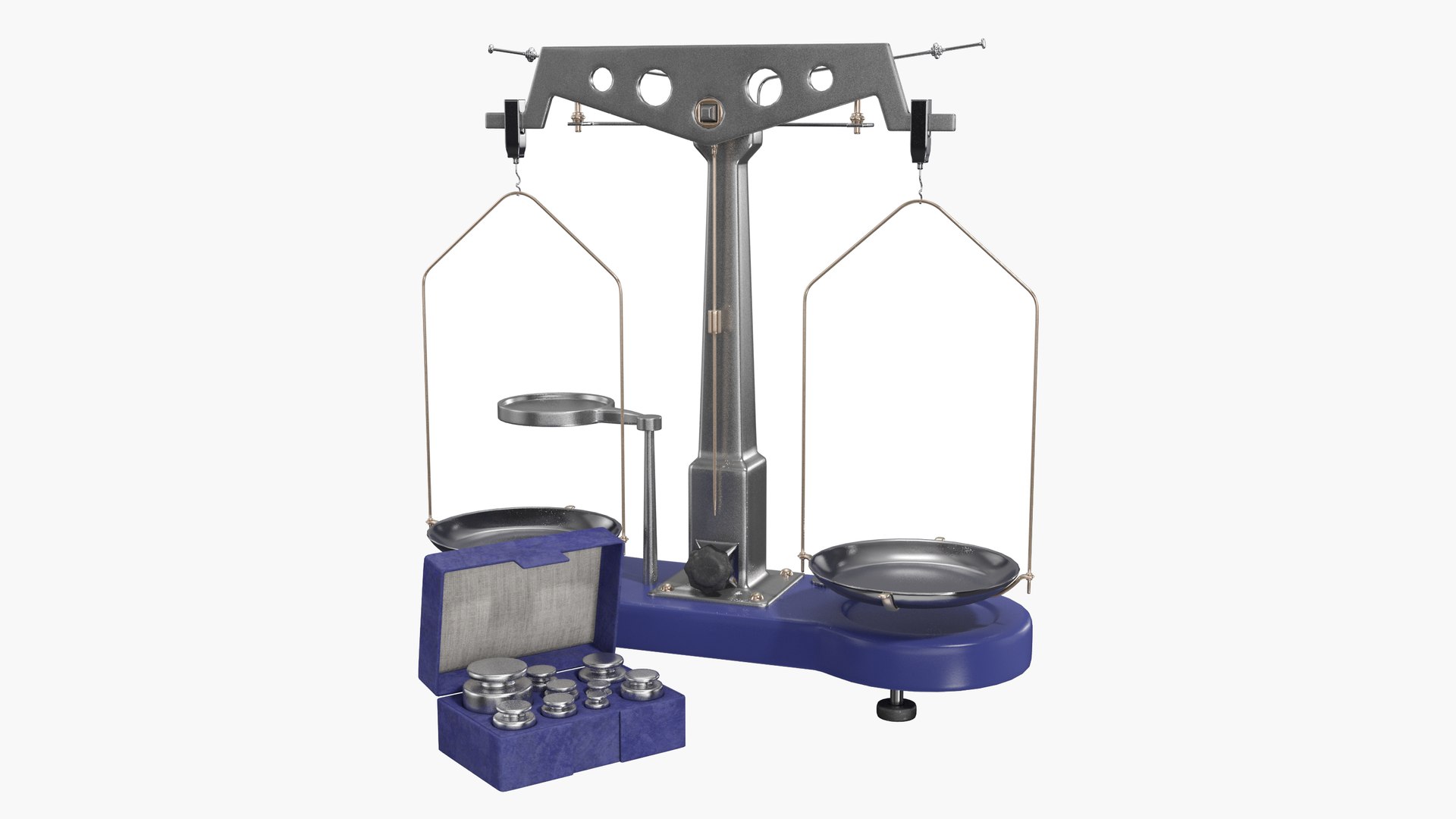 3D Mechanical Laboratory Balance Model - TurboSquid 1754339