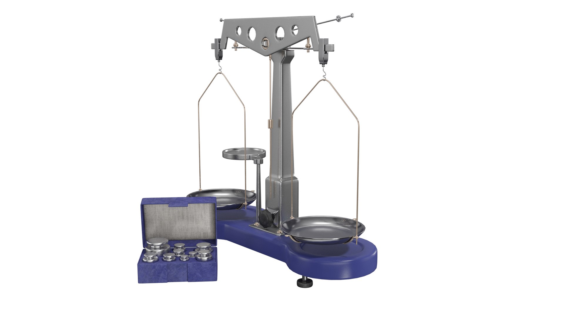 3D Mechanical Laboratory Balance Model - TurboSquid 1754339