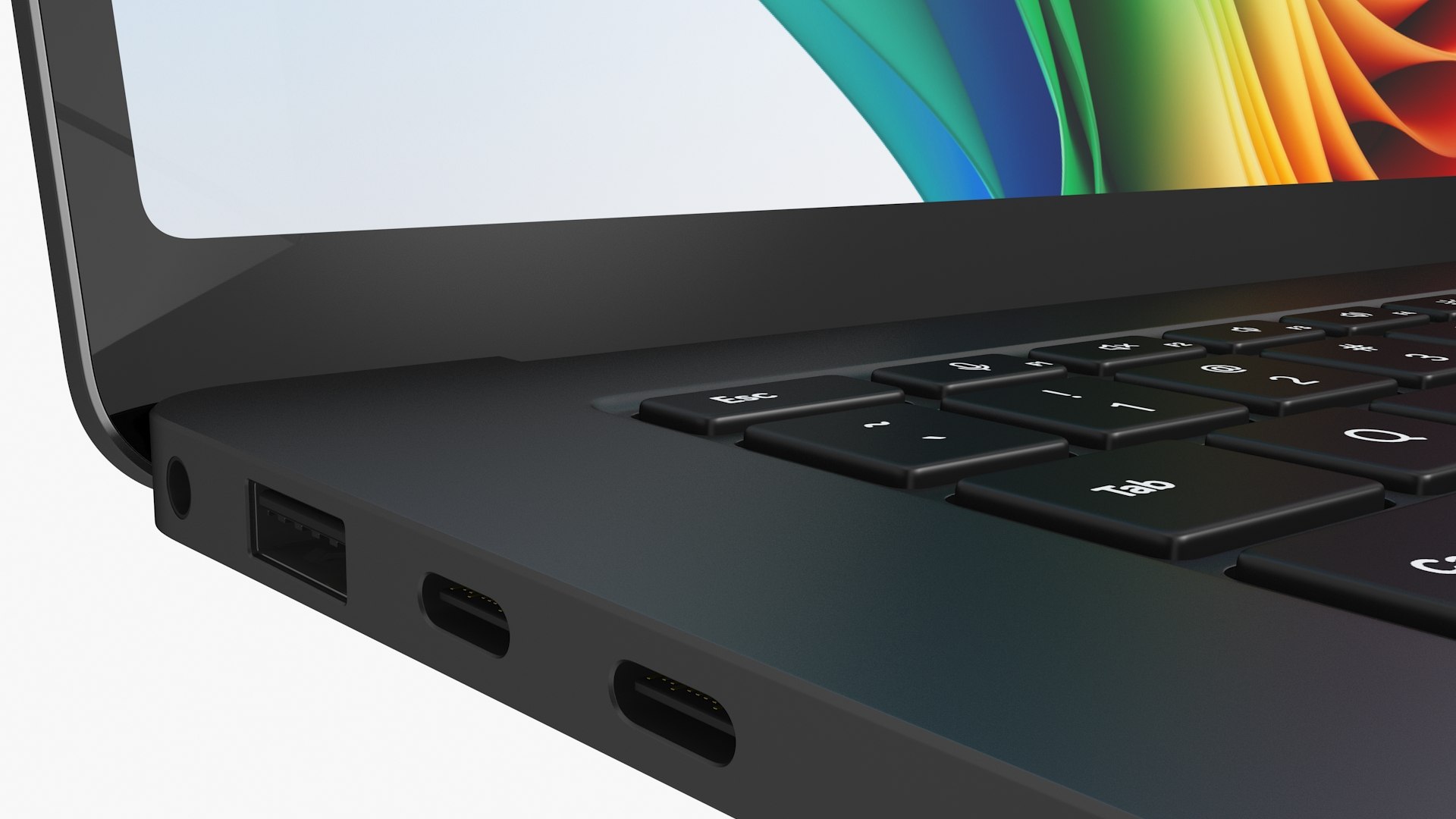 3D Microsoft Surface Laptop 2024 15 Rigged Black - TurboSquid 2239287