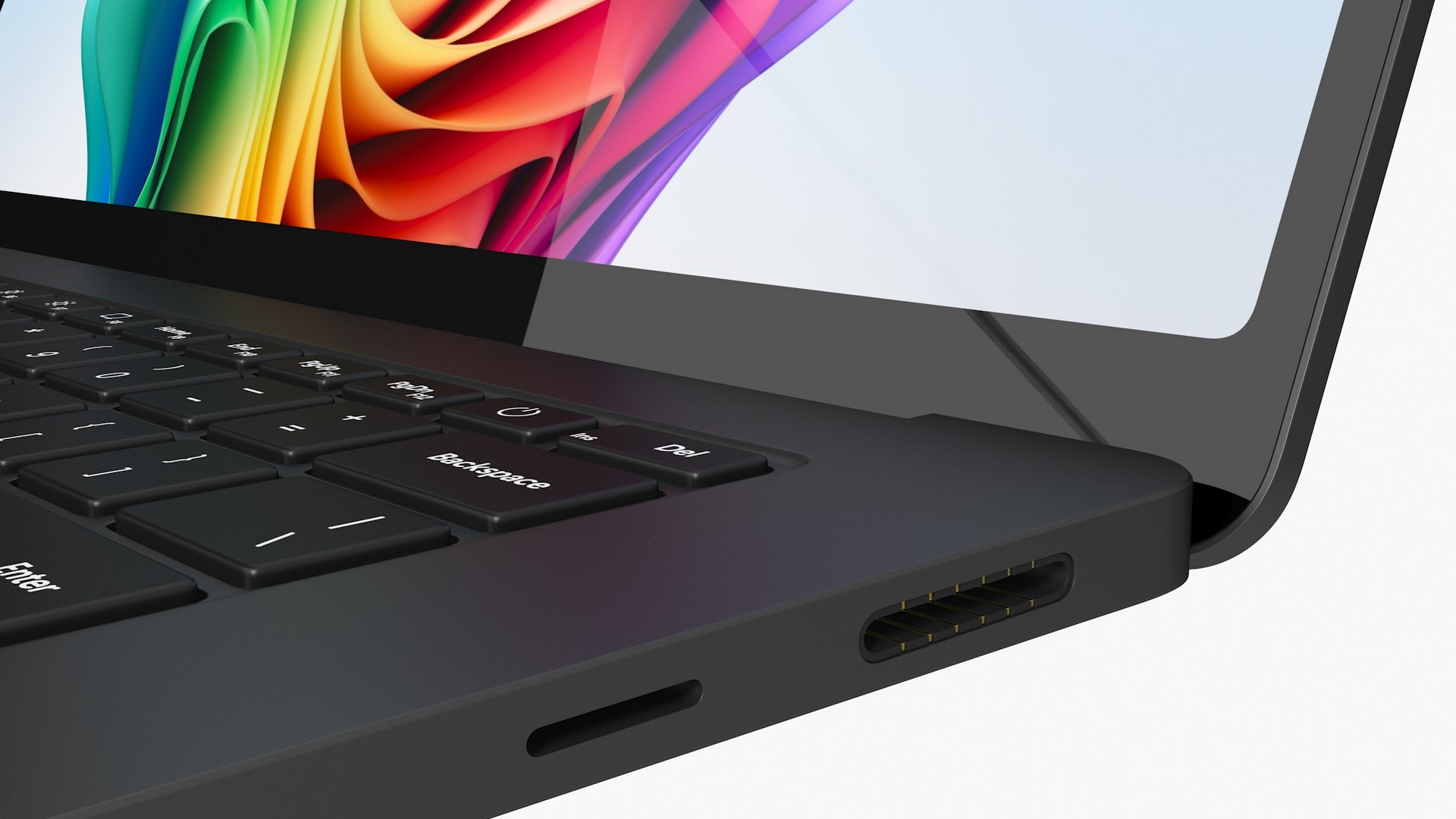 3D Microsoft Surface Laptop 2024 15 Rigged Black - TurboSquid 2239287