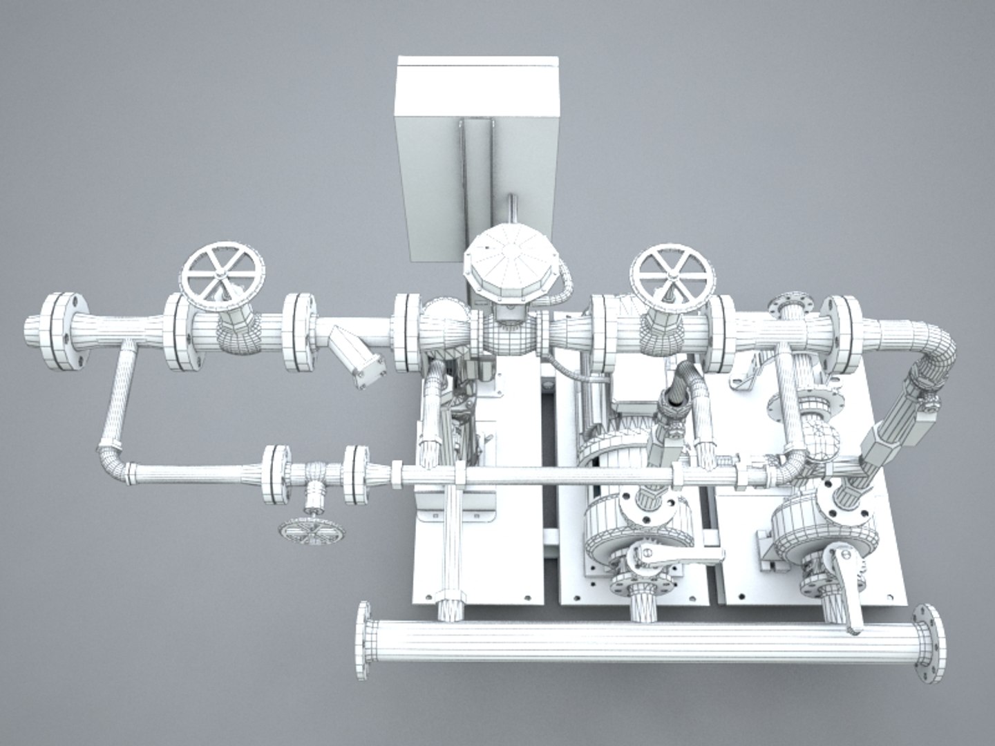3d Pump Hidro Model
