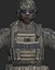 3d Human Military Soldier Model