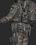 3d Human Military Soldier Model