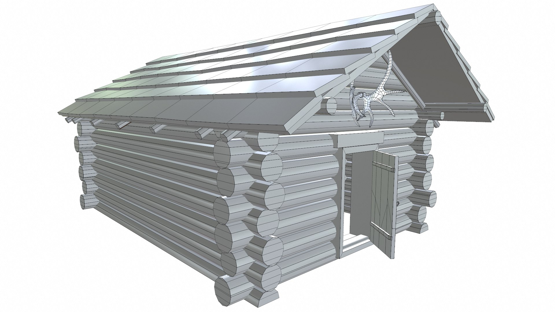 Wooden House 3D Model - TurboSquid 1229964