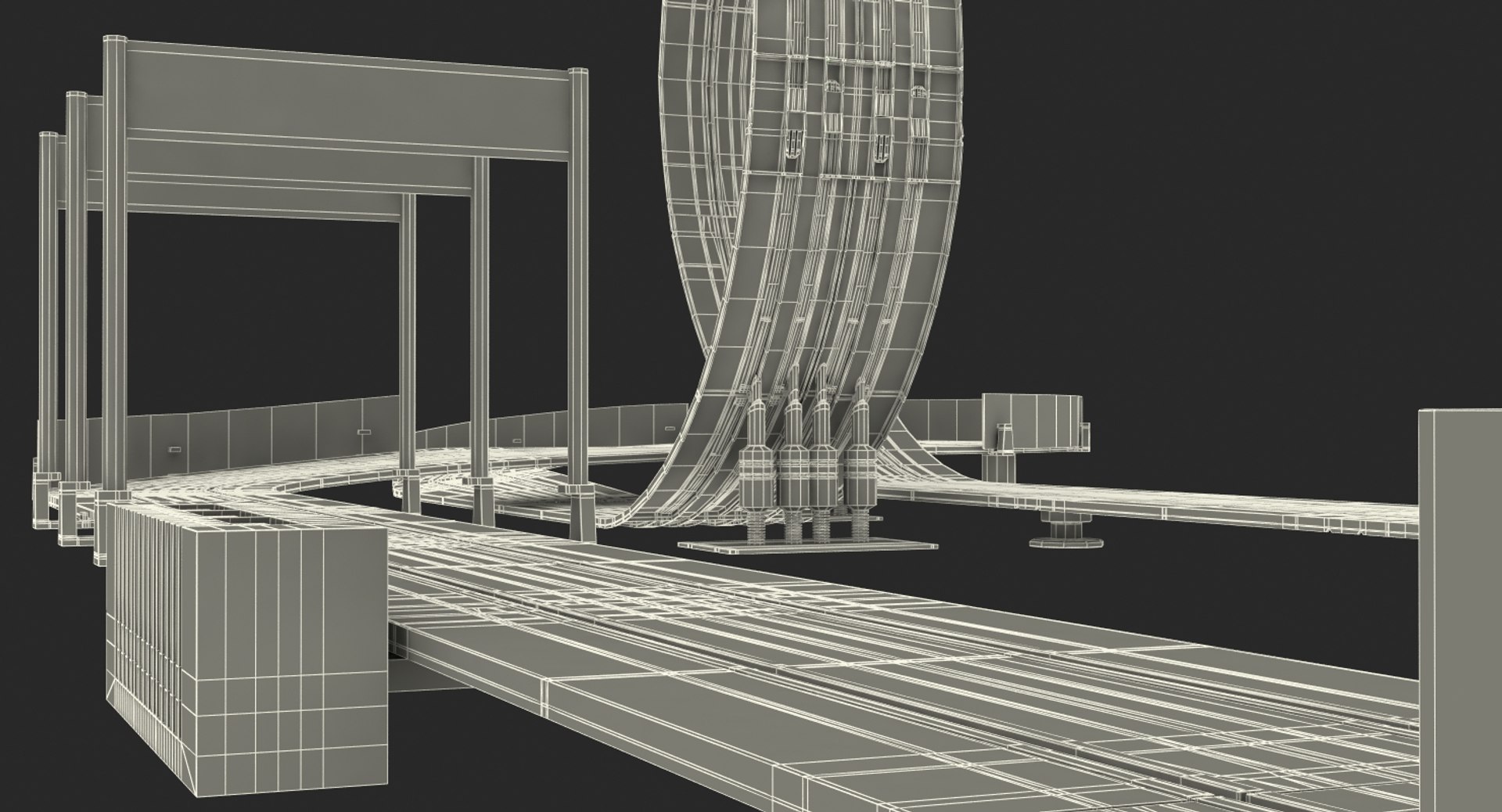 3D Toy Racing Car Track - TurboSquid 1301665