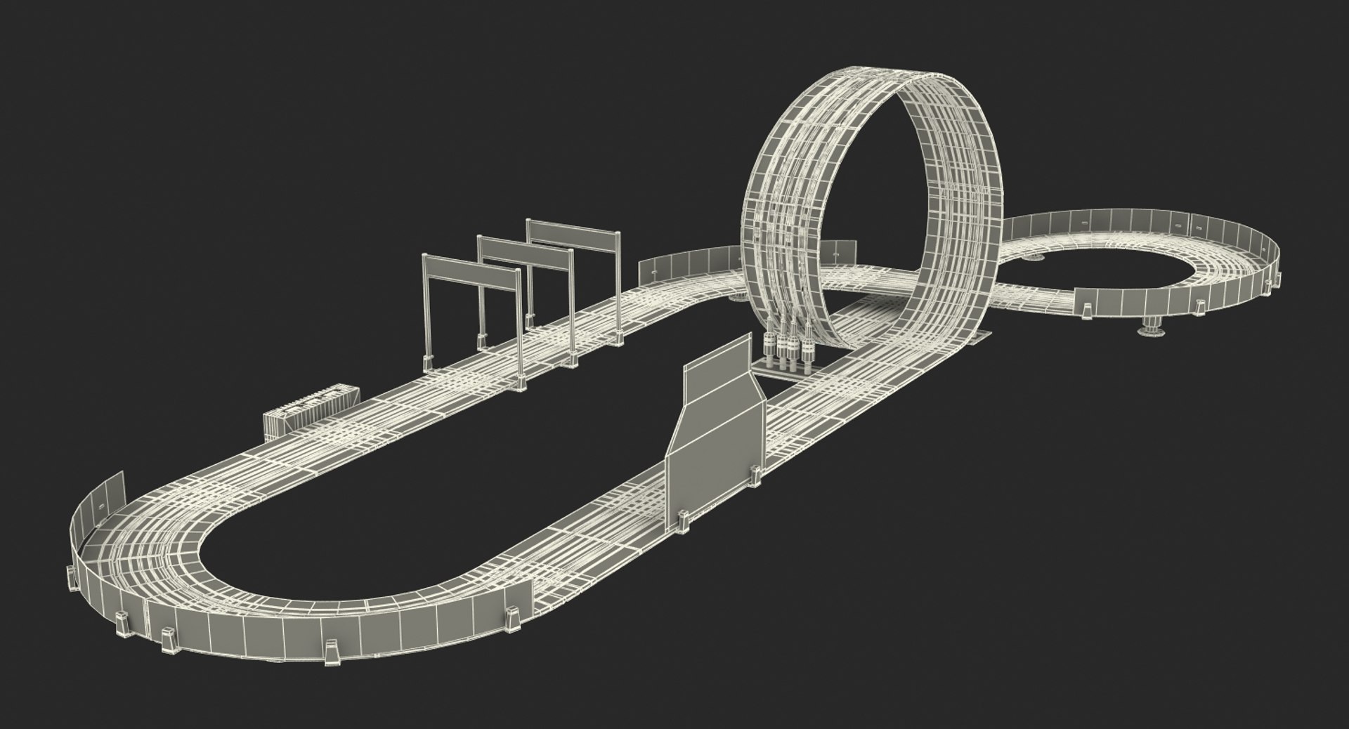 3D Toy Racing Car Track - TurboSquid 1301665