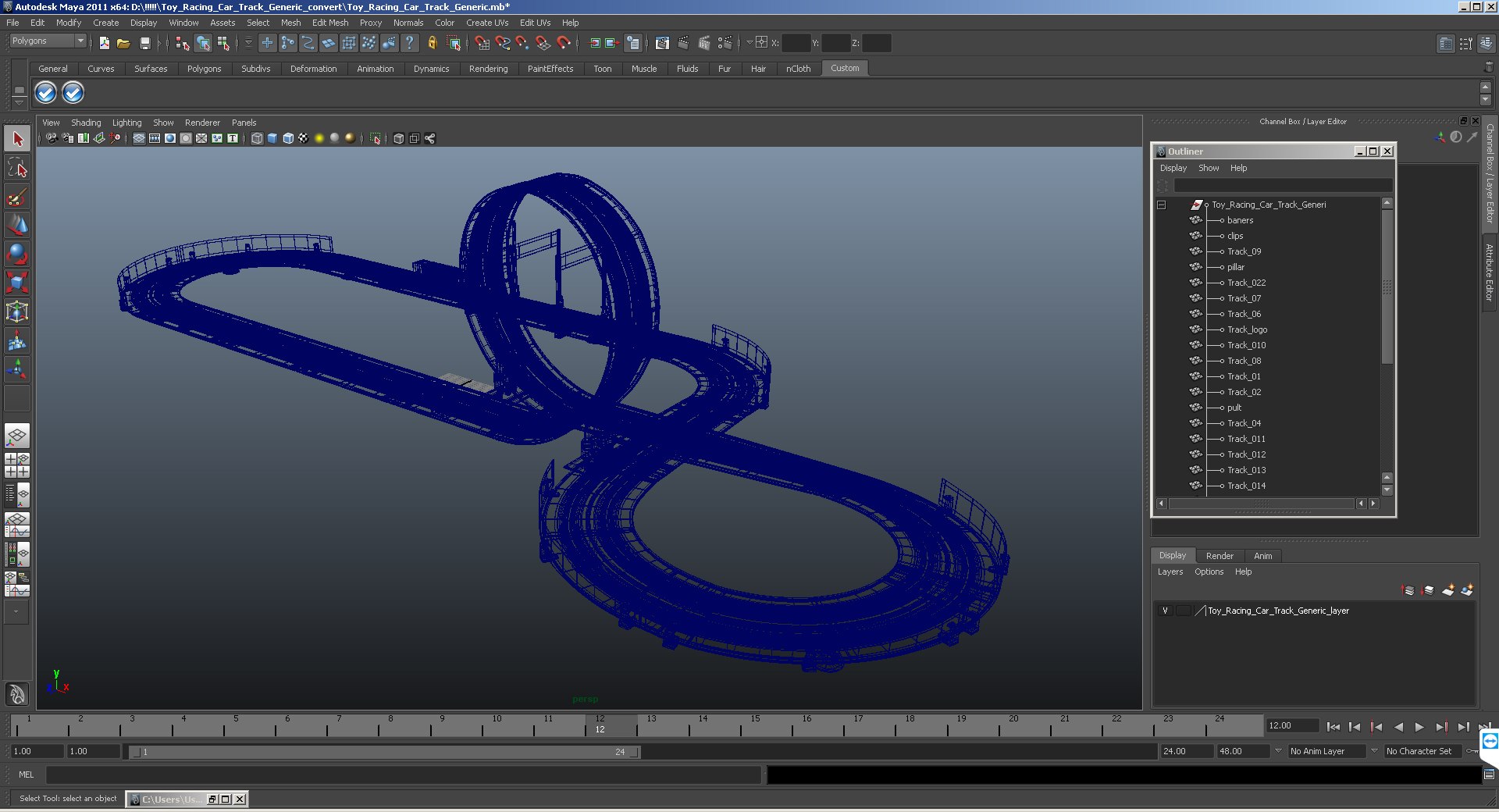 3D toy racing car track - TurboSquid 1301665