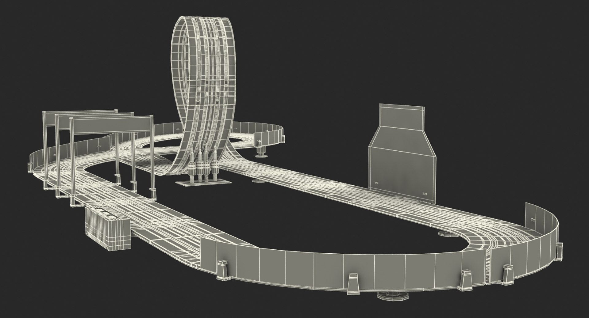 3D Toy Racing Car Track - TurboSquid 1301665