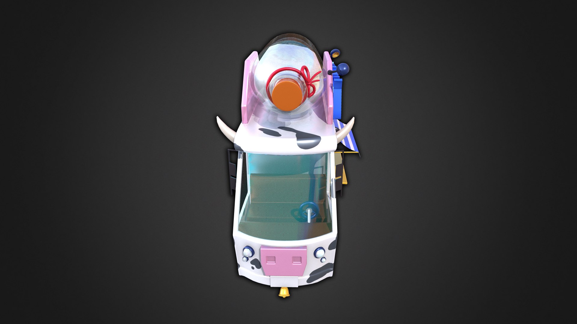 Asset - Cartoons - Food Car Milk Model - TurboSquid 2158645