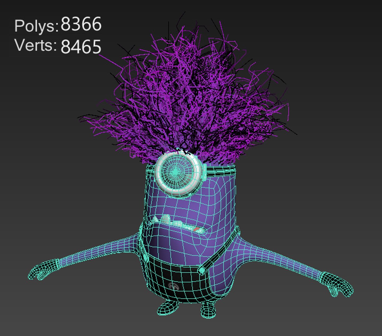 professional set minion 3d max