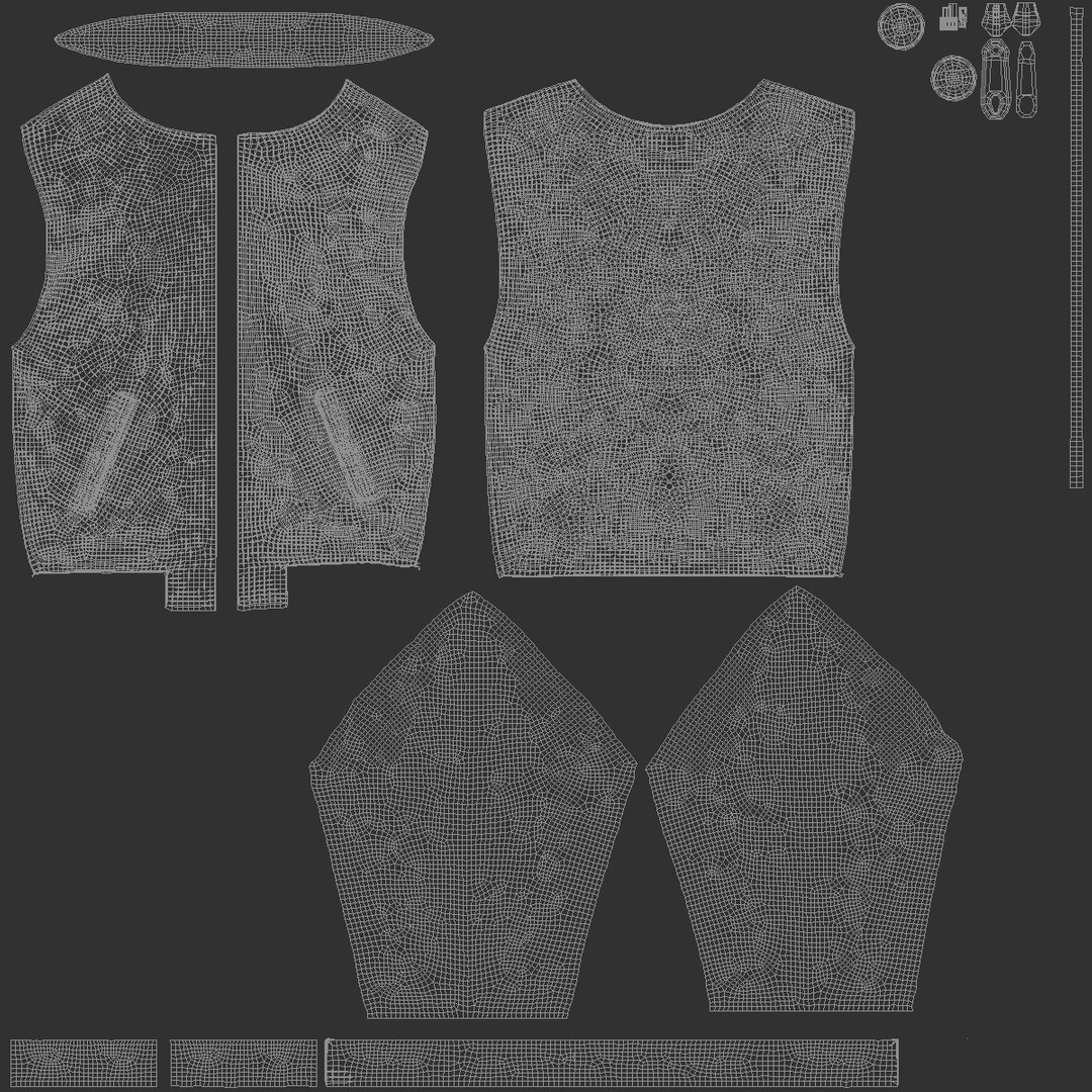 3D White Bomber Jacket - Mens Casual Puffer Model - TurboSquid 2391868