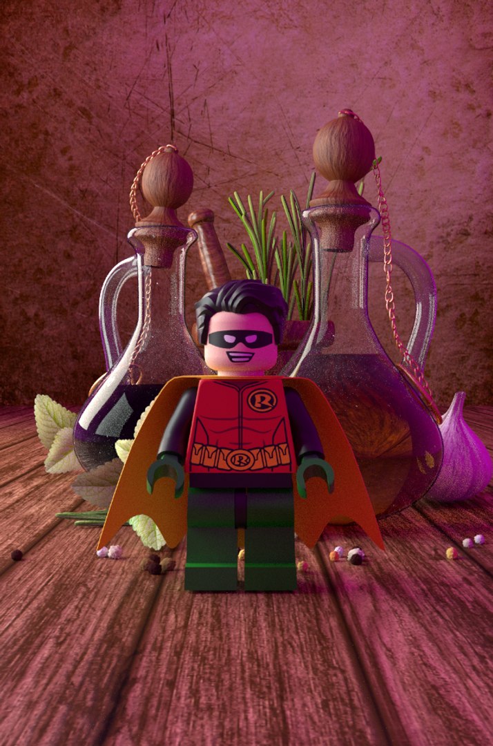 Lego Minifigure Robin 3D 모델 - TurboSquid 2051485