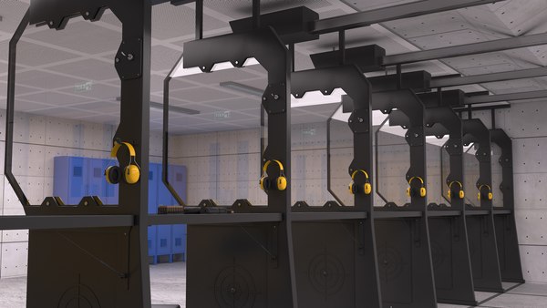 Shooting Range 3D model - TurboSquid 1887508