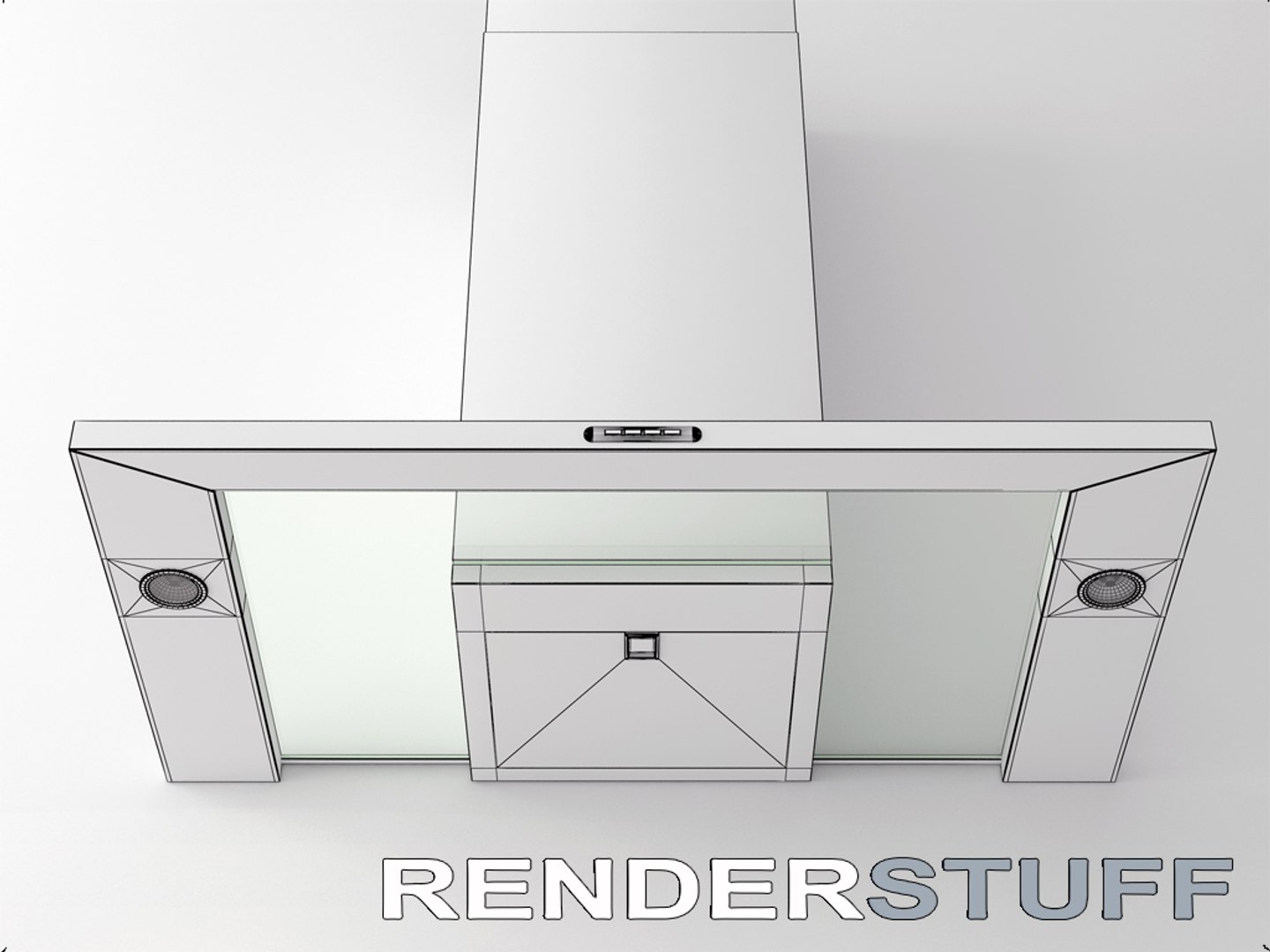 extractor cooker 3d model