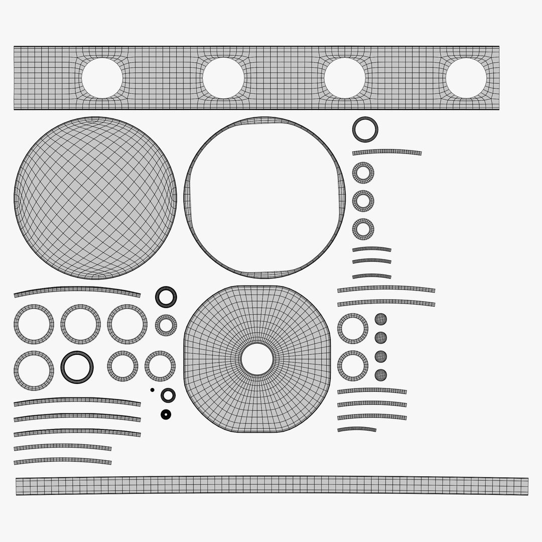 Round Junction Box 3D Model - TurboSquid 1865906