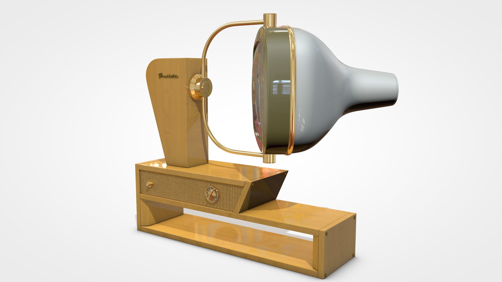 3D Vintage Tv Predicta - TurboSquid 1550547