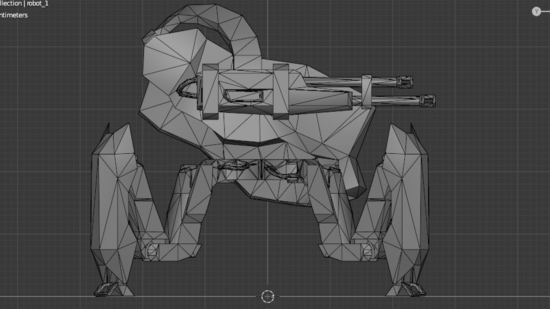 3D Model Sci-fi Spider Robot Game Ready Low-poly 3D Rigged Model 9 In 1 ...