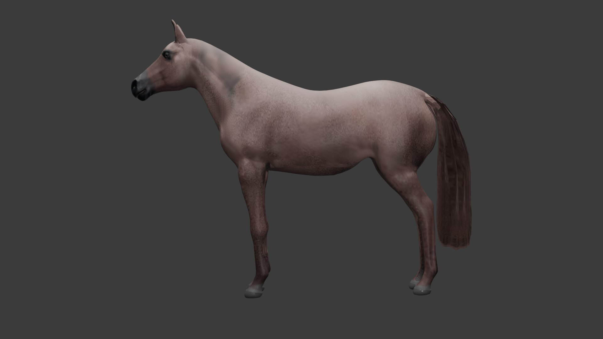 Brown Horse 3D Model - TurboSquid 2512844