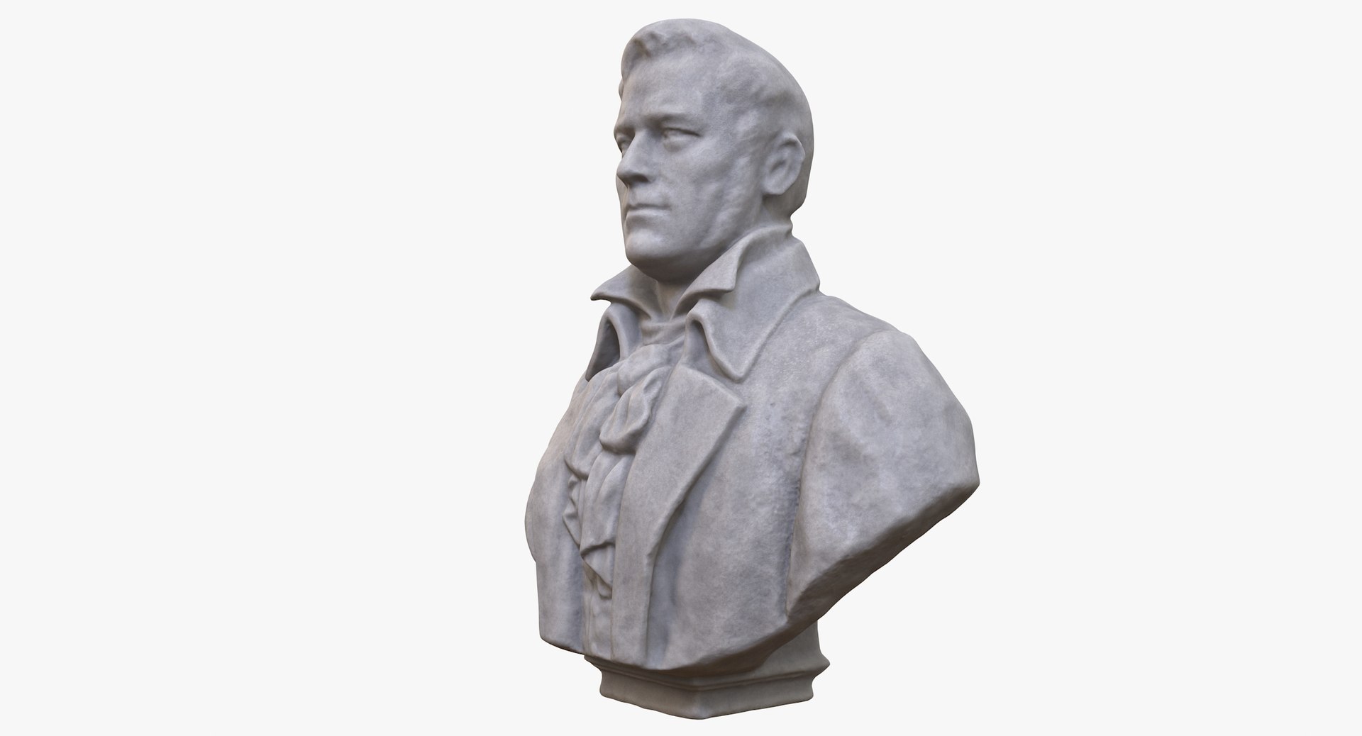 Mikhail Glinka Bust Model - TurboSquid 2015464
