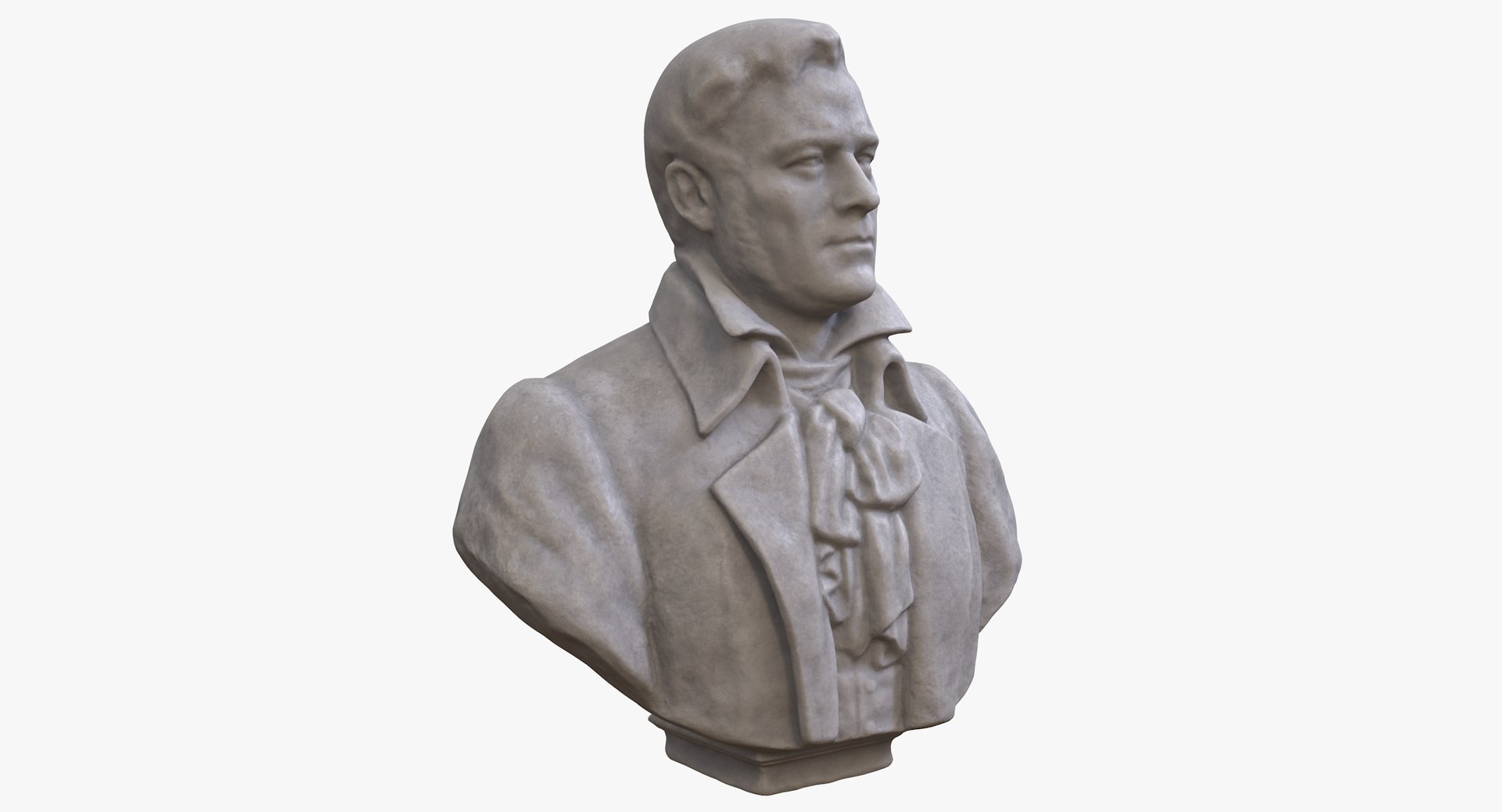 Mikhail Glinka Bust Model - TurboSquid 2015464