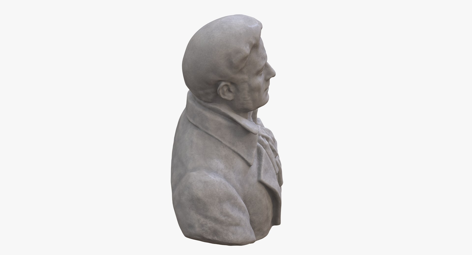 Mikhail Glinka Bust Model - TurboSquid 2015464
