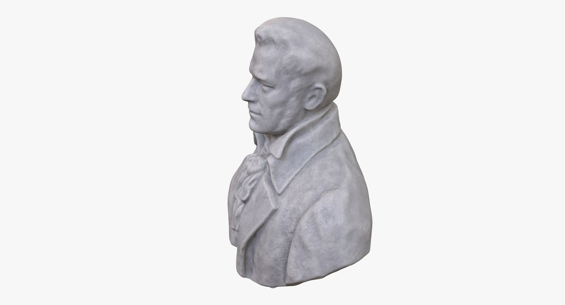 Mikhail Glinka Bust Model - TurboSquid 2015464
