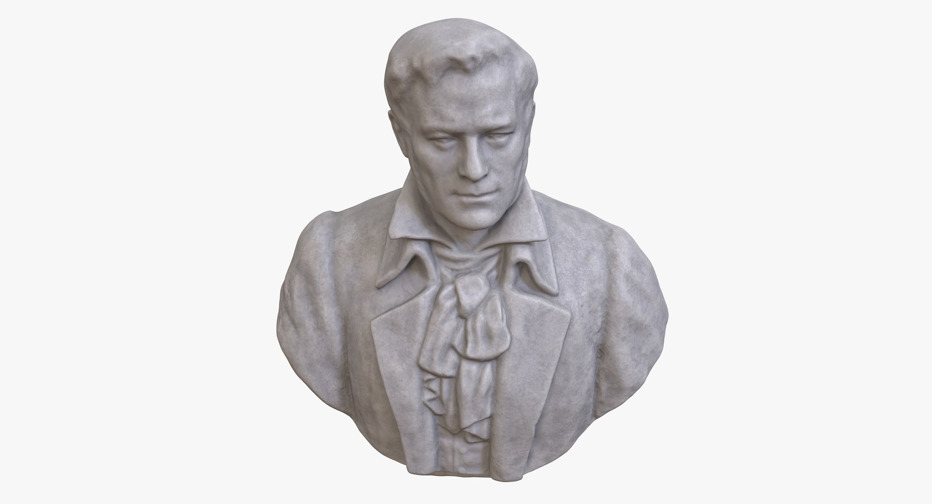 Mikhail Glinka Bust Model - TurboSquid 2015464