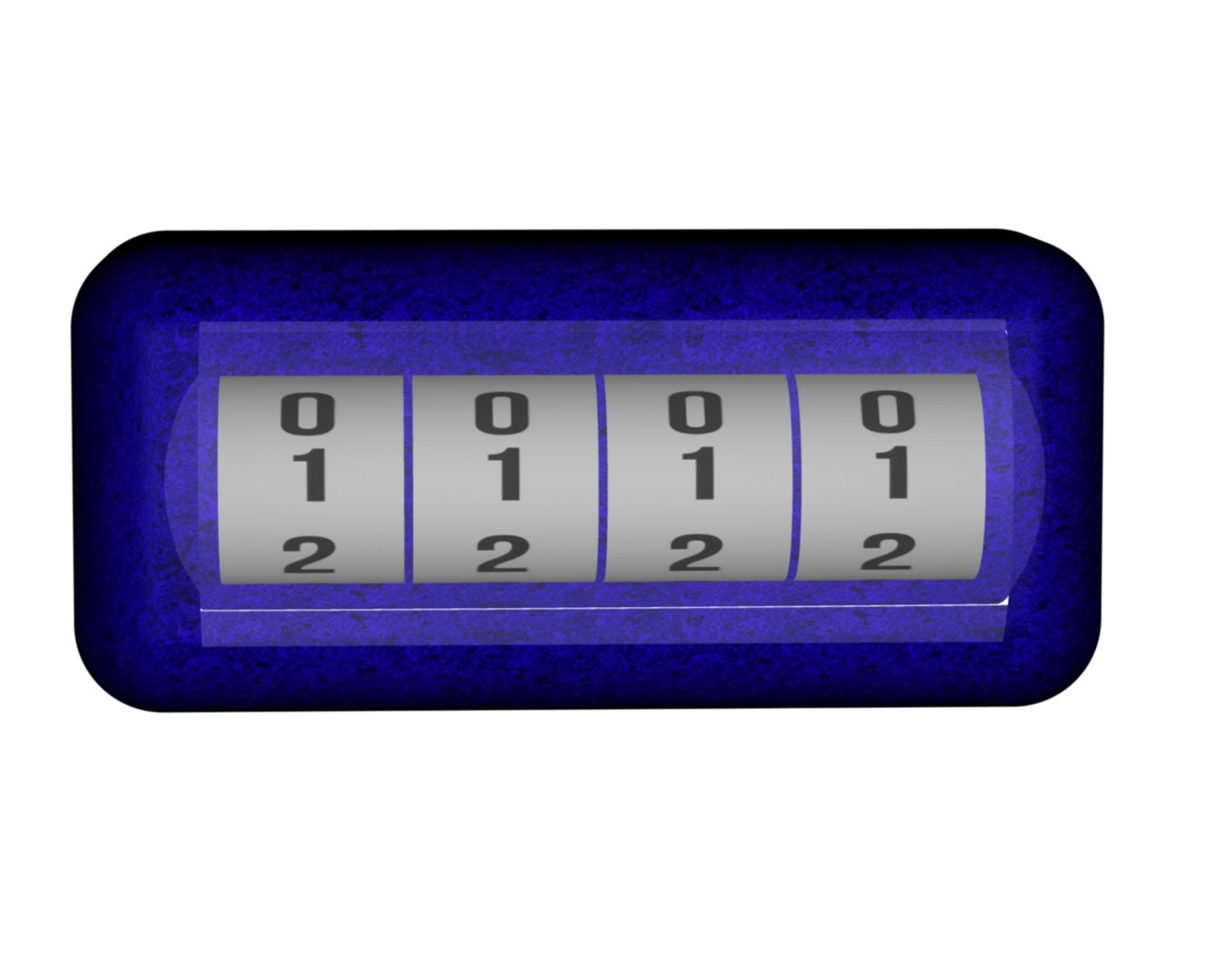 Rotating Counter Model - TurboSquid 1346760