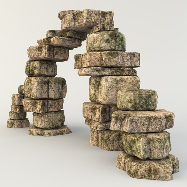 3d stone model