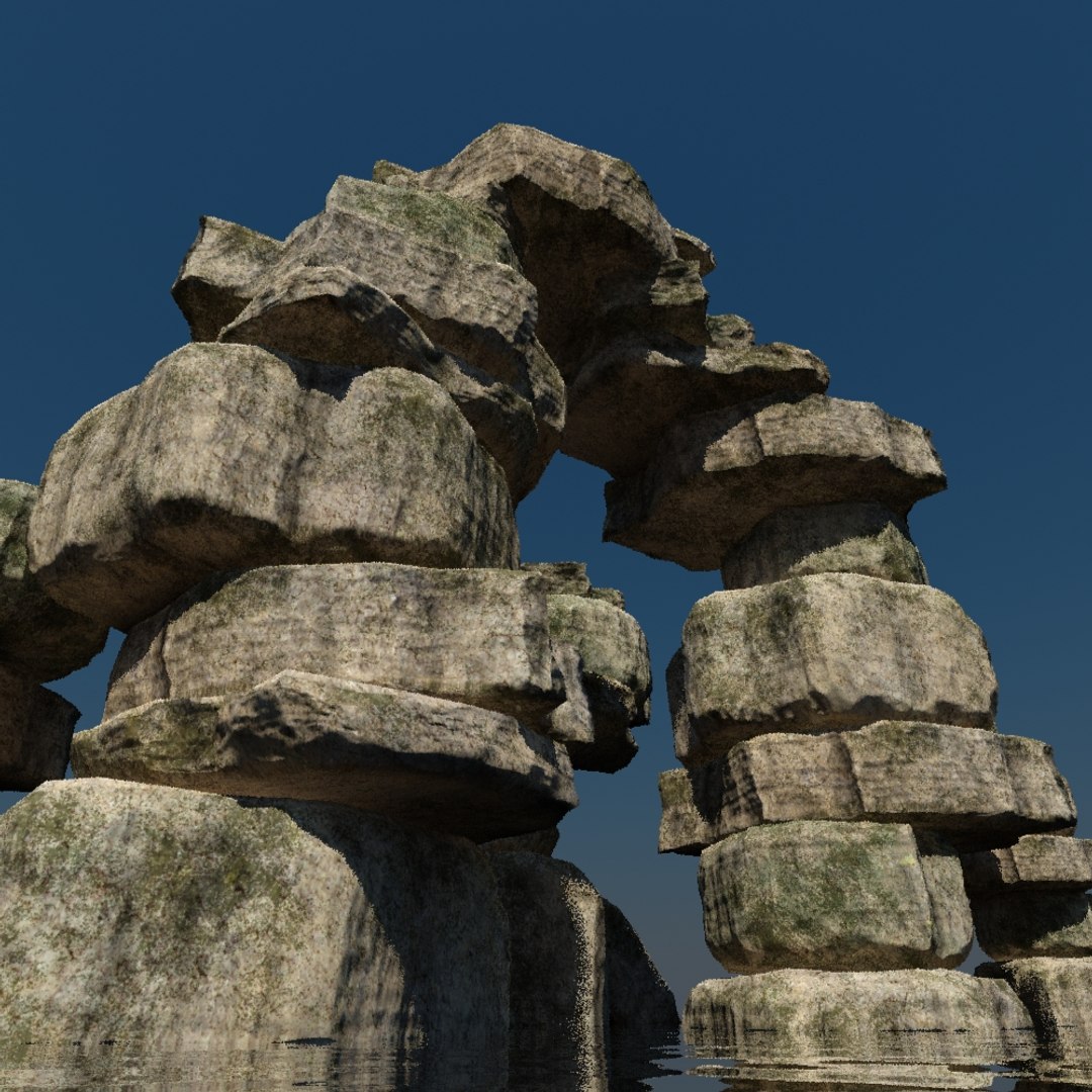 Stone Rock 3d Model