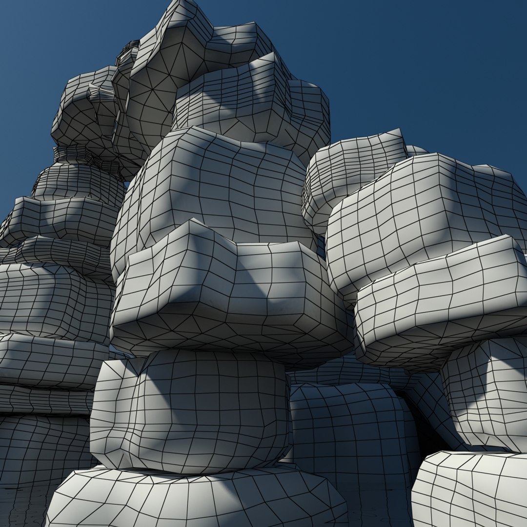 Stone Rock 3d Model