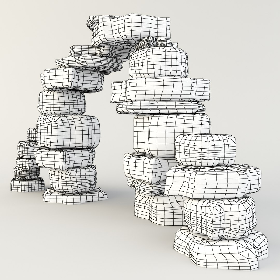 Stone Rock 3d Model