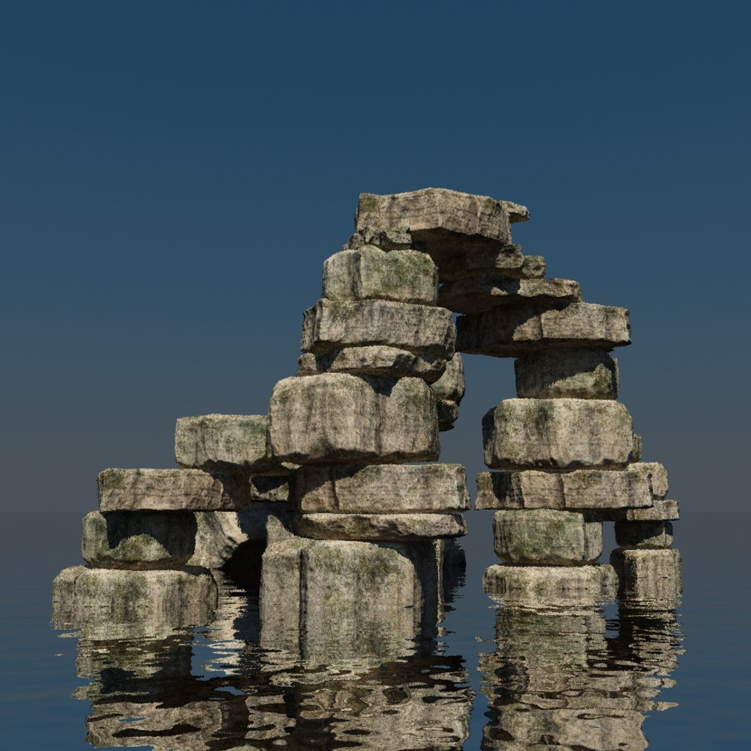 Stone Rock 3d Model