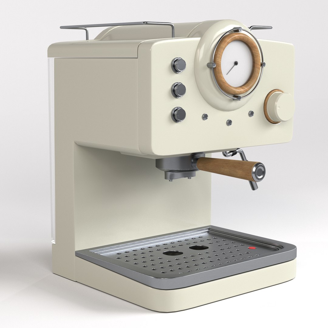 Coffee Machine 3D Model - TurboSquid 2201606