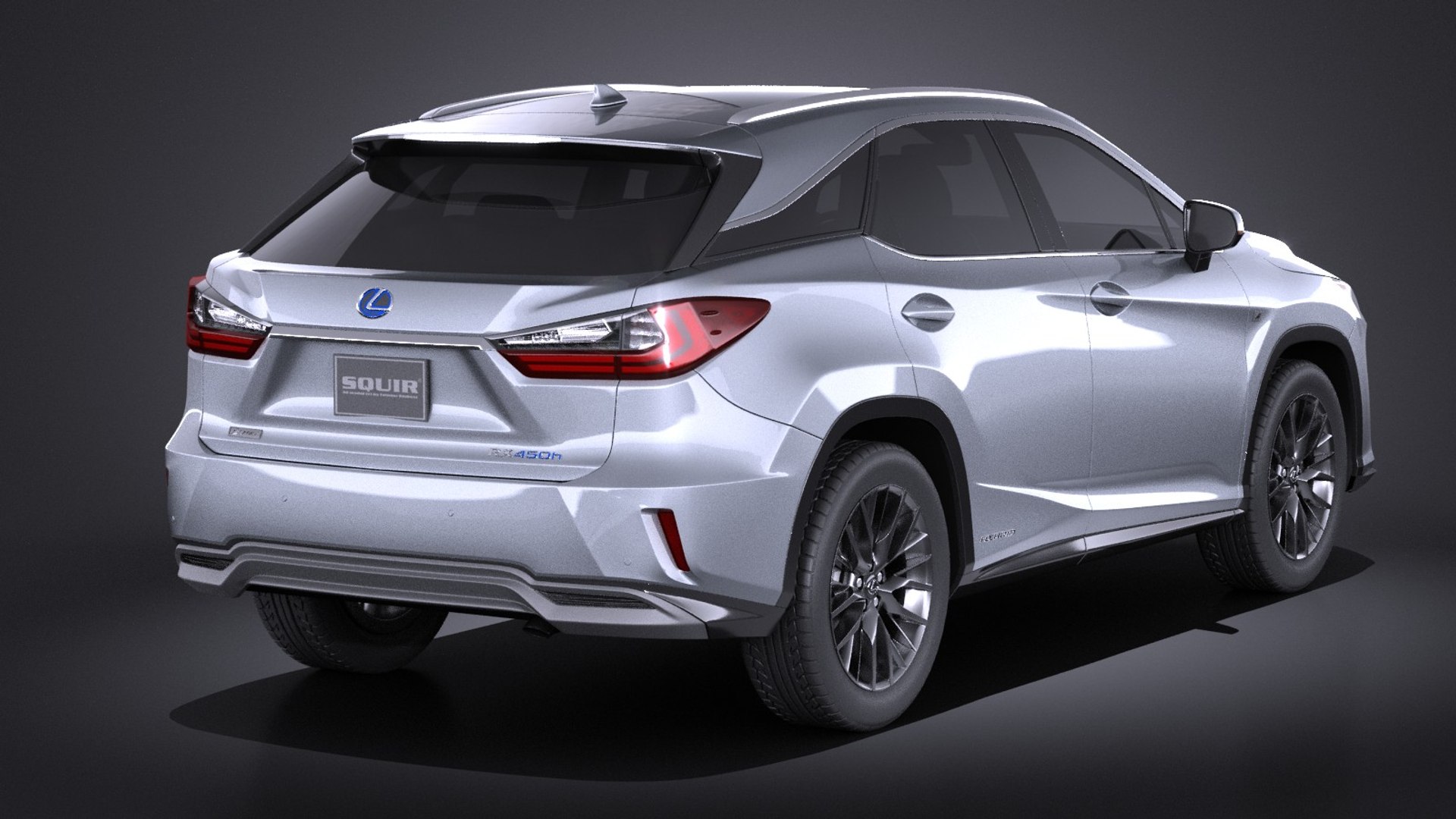 3d Model 450h F-type Lexus