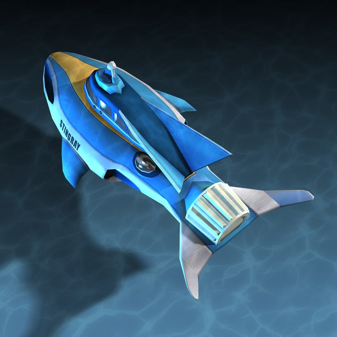 Stingray Gerry Andersons 3d Model